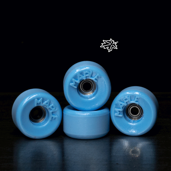Maple Wheels - Arctic Blue "BOWL" – ZegHeads